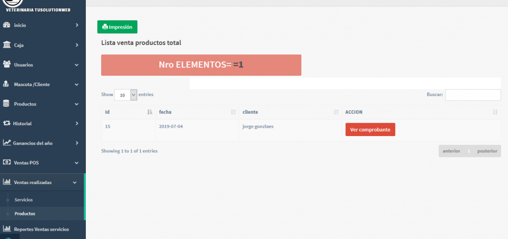 sistema de una clinica veterinaria en php mysql - Compra Código Fuente ...