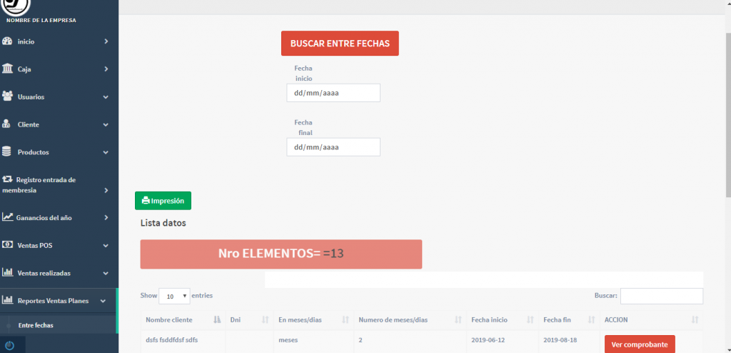 software para gimnasio con codigo fuente en php - Compra Código Fuente ...