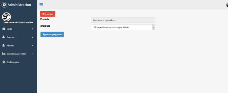sistema de examen en linea con php y mysql - Compra Código Fuente de Sistemas en PHP, MySQL y ...