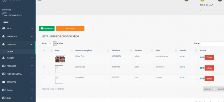 sistema de gestion hotelera en php y mysql - Compra Código Fuente de Sistemas en PHP, MySQL y ...