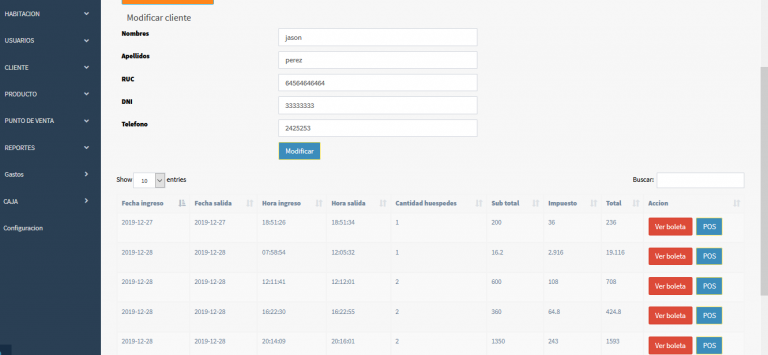 sistema de gestion hotelera en php y mysql - Compra Código Fuente de Sistemas en PHP, MySQL y ...