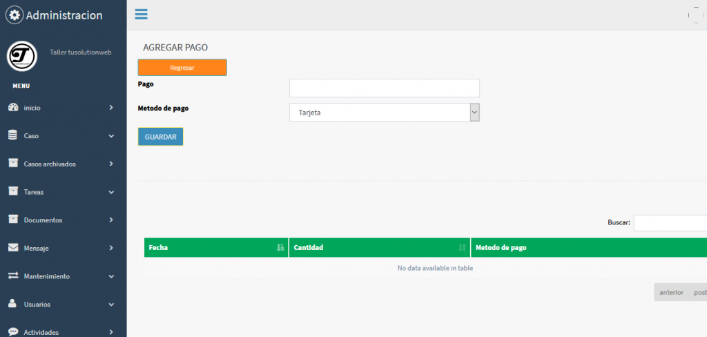 software para despachos de abogados en php mysql con codigo - Compra Código Fuente de Sistemas ...