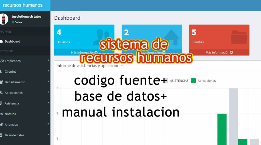 software de recursos humanos php mysql - Compra Código Fuente de ...