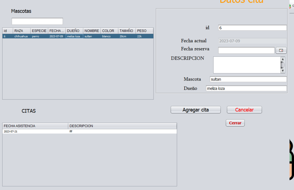 sistema de veterinaria java mysql POO codigo fuente - Compra Código Fuente de Sistemas en PHP ...