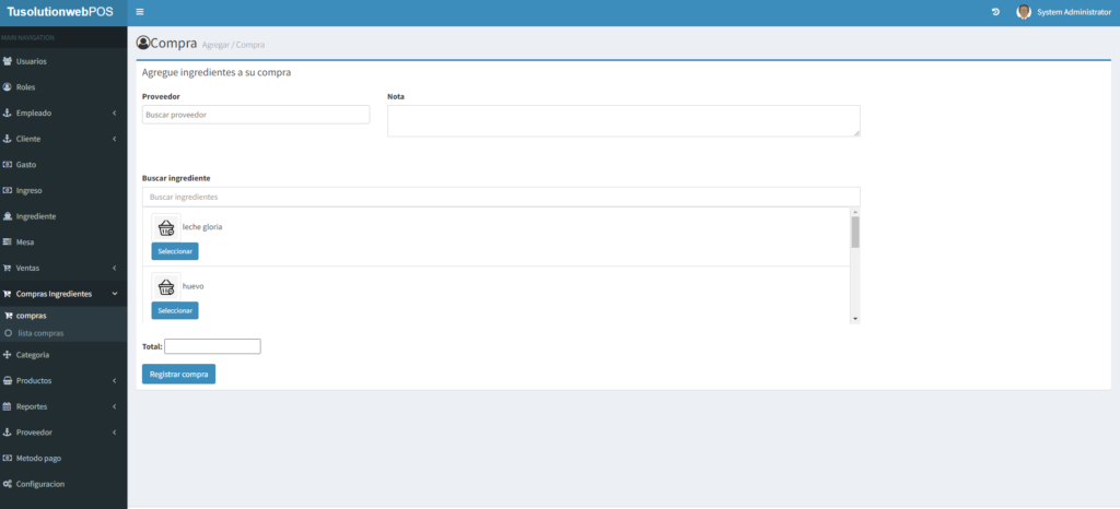 sistema de restaurante mvc php mysql codeigniter - Compra Código Fuente de Sistemas en PHP ...
