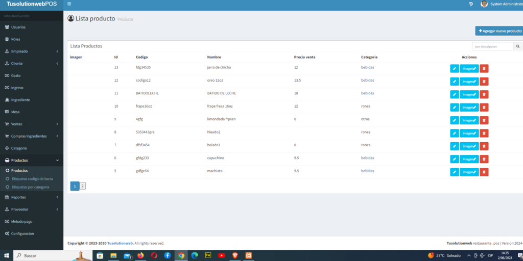 sistema de restaurante mvc php mysql codeigniter - Compra Código Fuente de Sistemas en PHP ...